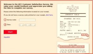 Official Survey - MyKFCExperience